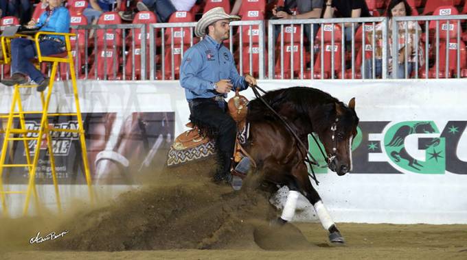 Reining Derby Open: i go-round leaders a Cremona - Cavallo Magazine