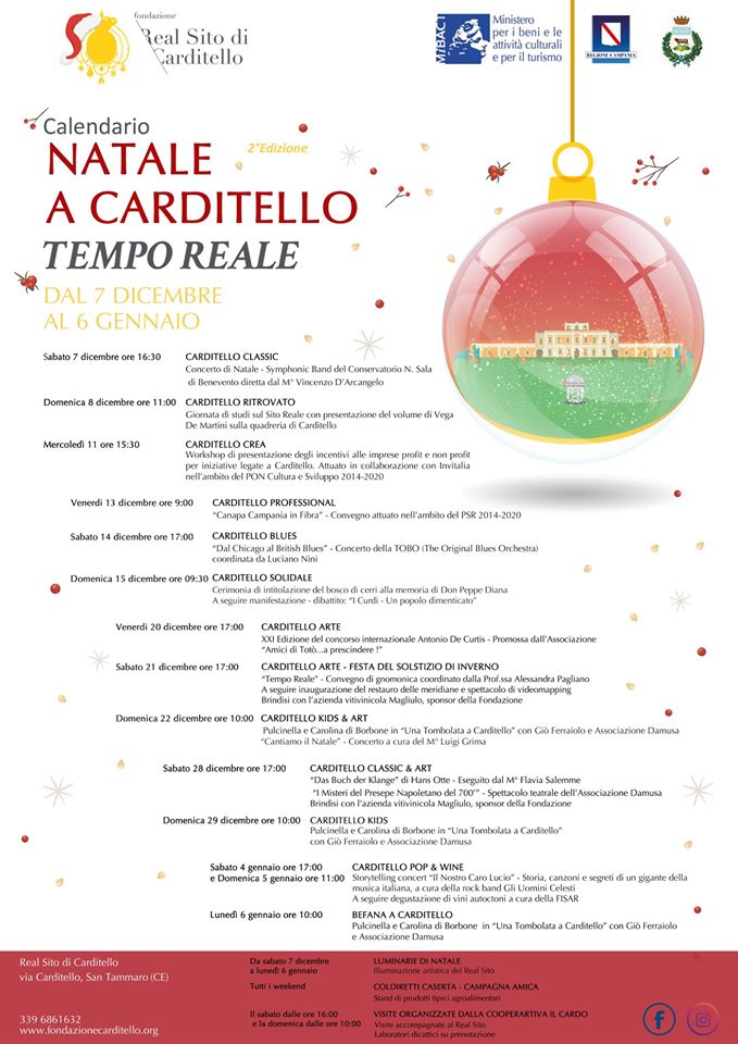 At the Royal Site of Carditello, horses, carriages...and hot air ...